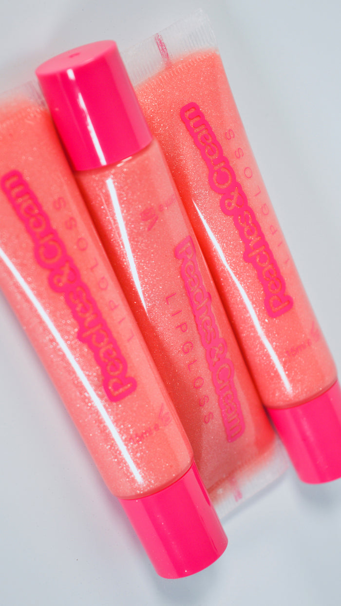 Bubble Lip Gloss - Peaches & Cream – Peaches & Cream Makeup